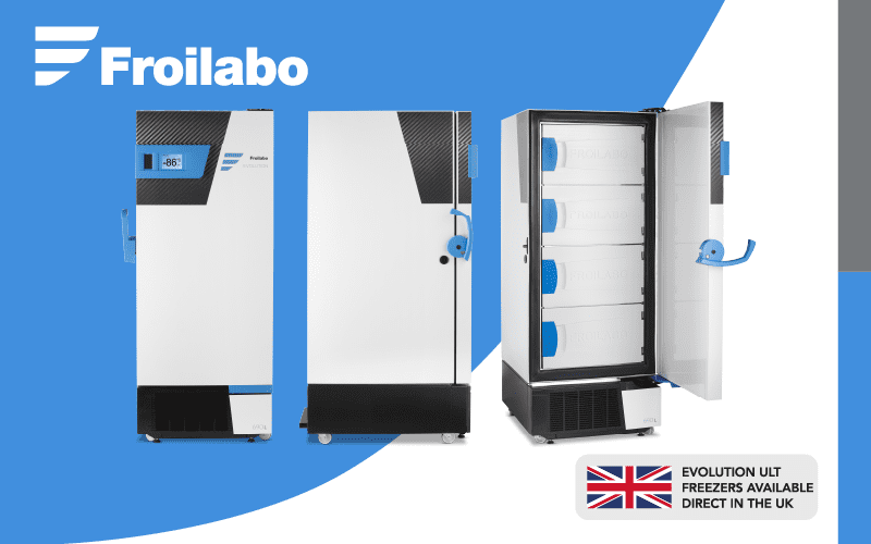 Evolution Ultra Low Temperature Freezers available in the UK